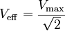 Valeur efficace - Wikipédia